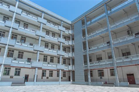 The Appearance Of The University Building On The Square In The Building