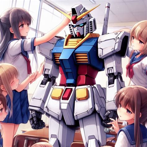 【画像】これが学園×百合×ガンダムか