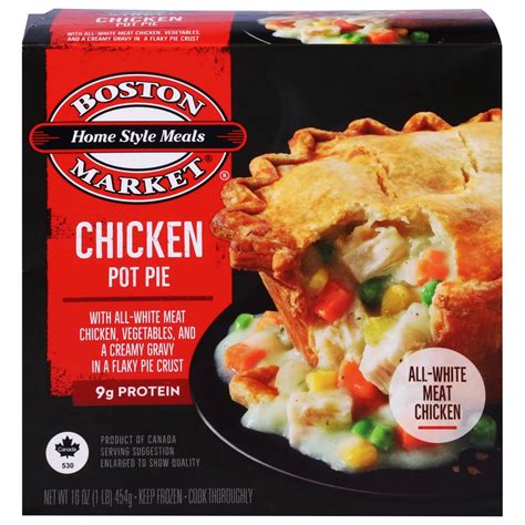 Boston Market Chicken Pot Pie Shop Entrees And Sides At H E B