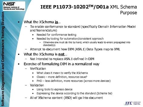 Software Diagnostics And Conformance Testing Division Iso Ieee 11073