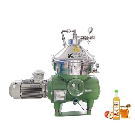 High Speed Disc Stack Centrifuge With Self Cleaning Bowl Bacteria Disc