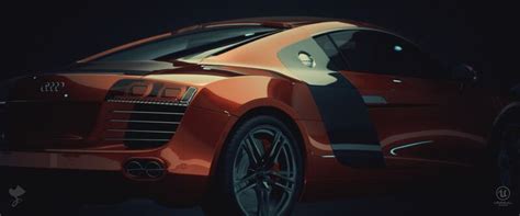 Artstation Audi R8 Ue4 Andrius Balciunas