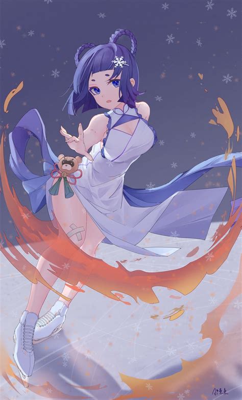 Xiangling Genshin Impact Drawn By Ai Dongdong Danbooru