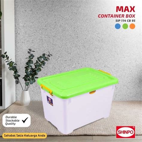 Promo Container Box Shinpo Cb 95 Liter Max Sip 114 Diskon 29 Di Seller