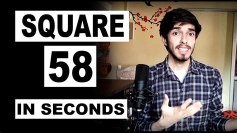 How To Square Any Two Digit Number In Seconds Mental Maths YouTube