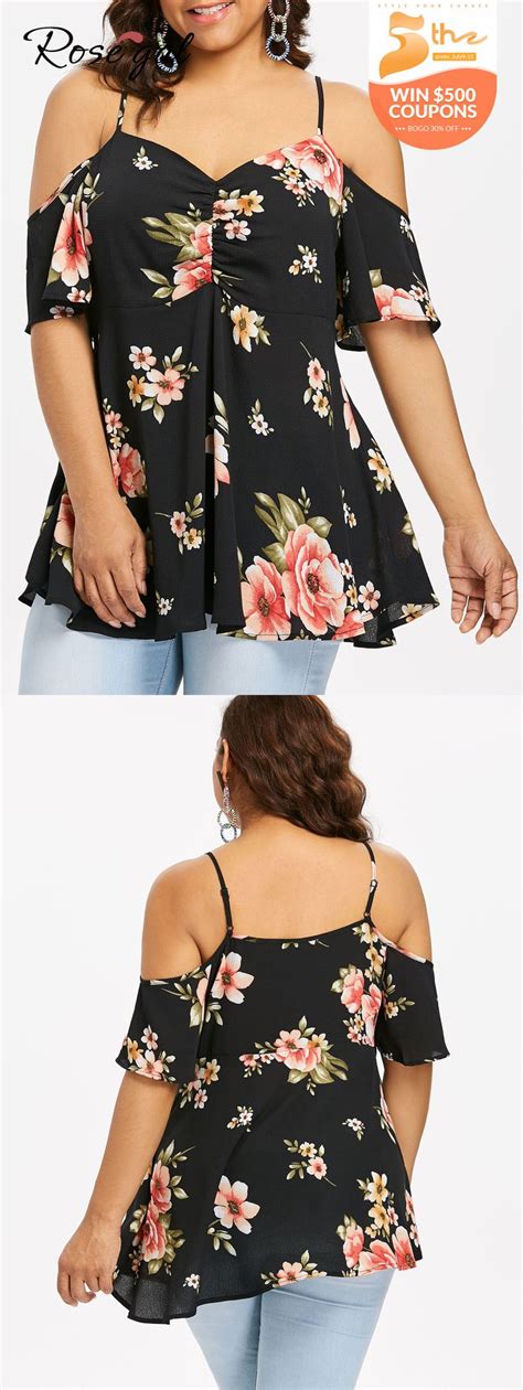 Free Shipment Worldwide Rosegal Plus Size Sweetheart Neck Floral
