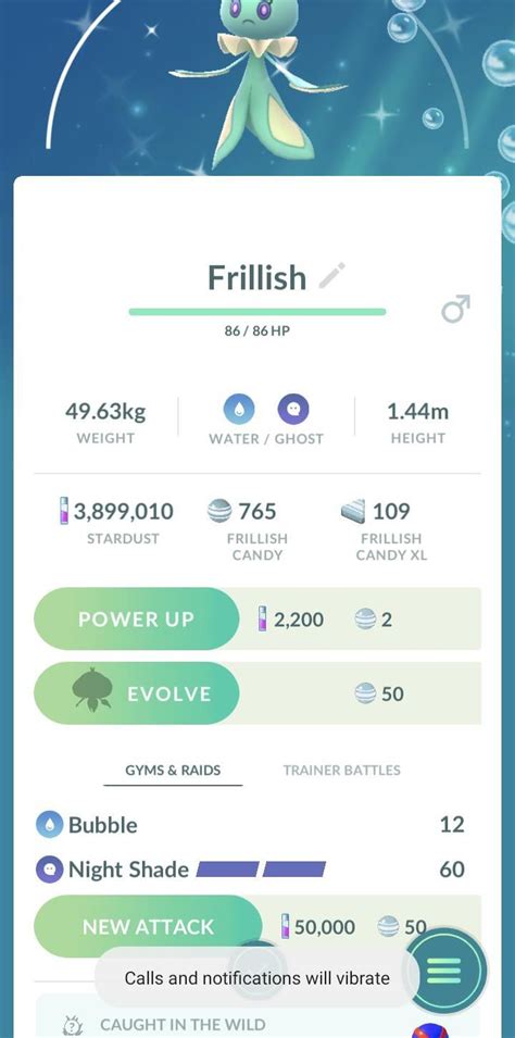 Shiny Male Frillish In The Wild Confirmed R Thesilphroad