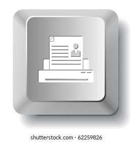Printer Vector Computer Key Stock Vector Royalty Free 62259826 Shutterstock