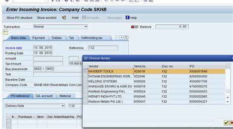 Solved Problem In MIRO Against Delivery Note SAP Community