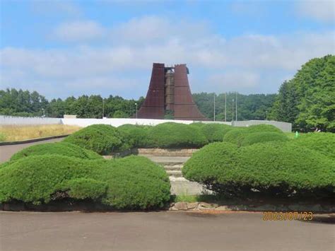 北海道開拓百年記念塔7 23解体工事中 江別創造舎