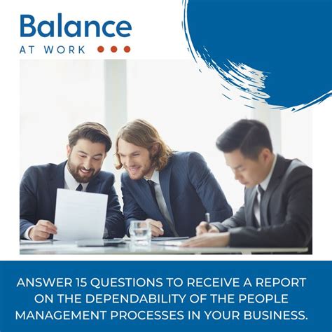 Answer 15 Questions To Receive A Report On The Dependability Of The