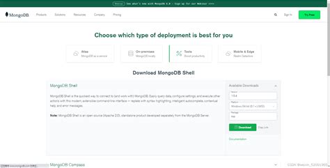 Mongodb在windows上的安装与连接教程 Csdn博客