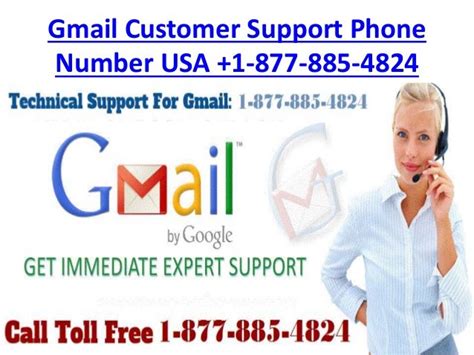 Gmail Customer Support Phone Number Usa 1 877 885 4824