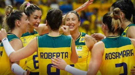 Seleção Brasileira de vôlei feminina luta poor vaga olímpica Esportes MEIO NORTE