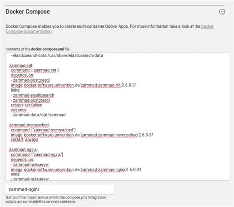 Multi Container Support For Docker Apps For Univention App Center