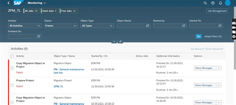 Solved Data Migration Migrate Your Data Error Job Can Sap