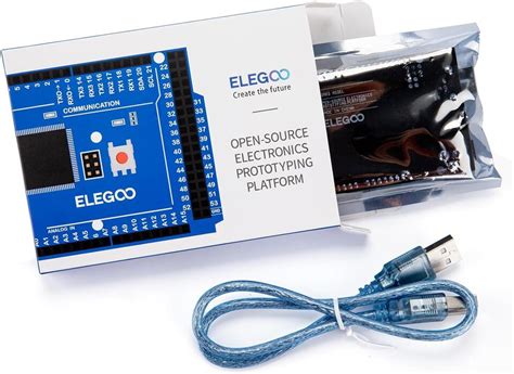 Elegoo Mega R3 Board Atmega 2560 Usb Cable Compatible With Arduino Ide