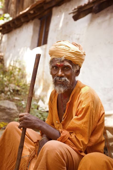 Homme Indou De Sadhu Saint Image Stock éditorial Image Du Peinture