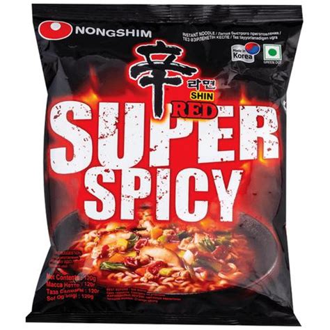 Korikart Nongshim Shin Red Super Spicy Noodles120g