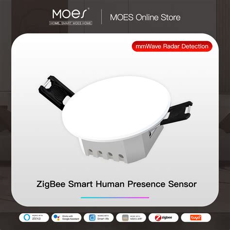 Jual Smart Zigbeewifi Human Presence Detector Radar Detection Sensor Photometric 2 In 1