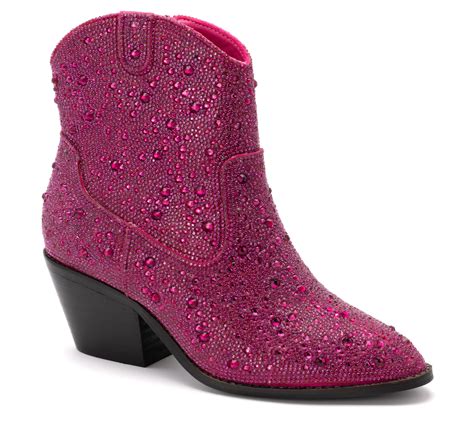 Corkys Shine Bright Rhinestone Short Boot Southern Blu Boutique