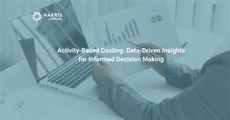 Activity Based Costing Data Driven Insights For Informed Decision