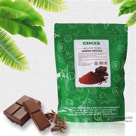 Bột Vị Pha Trà Sữa Bkb Hương Socola 1kg Kho Hàng Tiêu Dùng