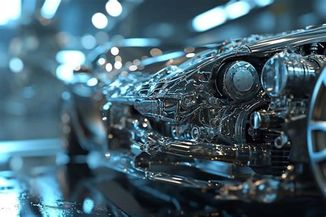 Premium Photo Automobile Engineering Background