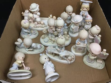 Lot 15 Precious Moments Porcelain Figurines