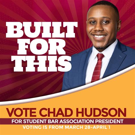 Udclawstrong Builtforthis Votechad4pres Chadrick D Hudson Esq 15 Comments