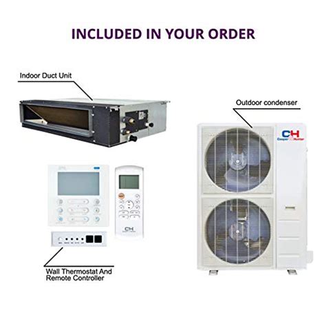Cooper And Hunter 60000 Btu Ducted Mini Split Air Conditioner Concealed