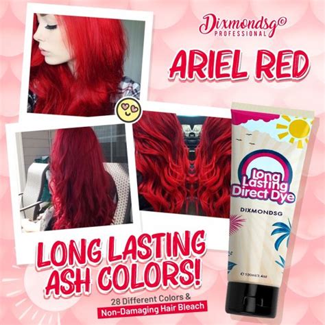 Dixmondsg Ariel Red Hair Dye Dixmondsg