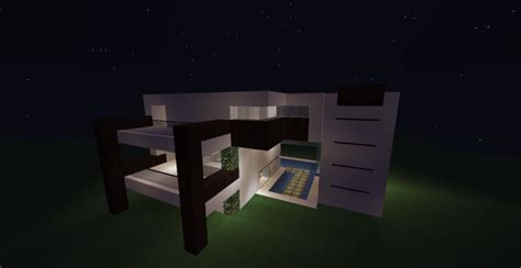 Modern House 1 12 Decorated With Chisel Mod Minecraft Map