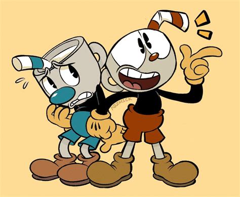 Pin Di AUBREY Su Cuphead And Character Drawings Videogiochi