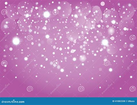 Snow Bokeh Background Vector Eps 10 Stock Vector Illustration Of