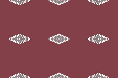 Fashion Pattern Seamless Mughal Architecture Motif Embroidery Ikat