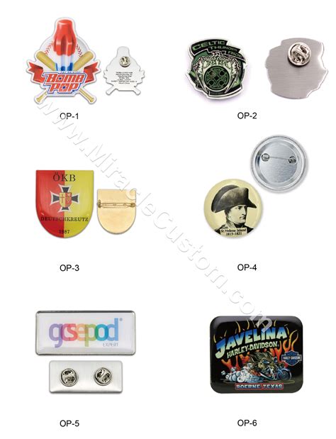 Offset Print Lapel Pin Custom Lapel Pin Factory