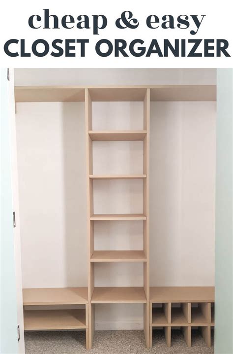 Free Diy Closet Organizer Plans At Gilberto Morales Blog