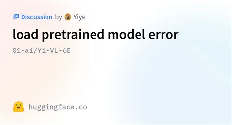 01 Aiyi Vl 6b · Load Pretrained Model Error