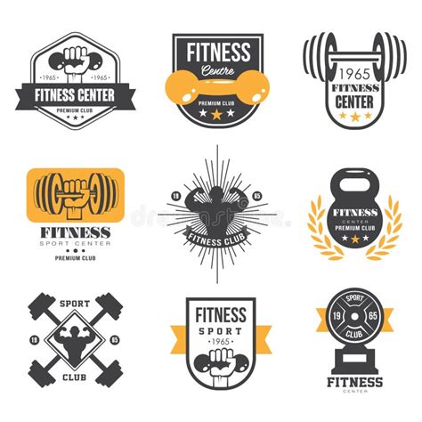Sport Et Forme Physique Logo Templates Logotypes De Gymnase
