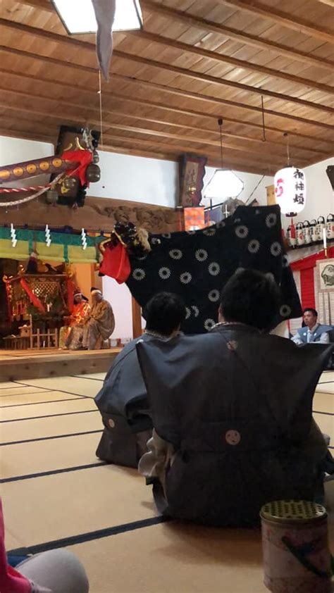 箭根森八幡宮例大祭 くるくる佐井村