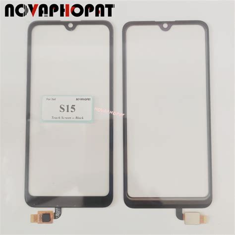 用於 Itel S15 觸摸屏數字化儀玻璃面板前觸摸面板更換的黑色觸摸屏 蝦皮購物