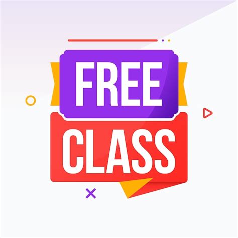 Premium Vector Free Class Educational Banner Design