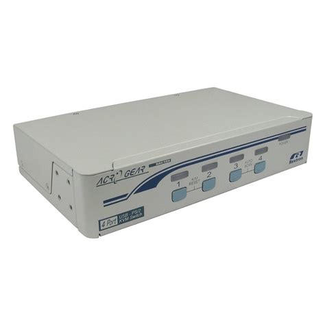 Cables Direct Ltd 4 Port Kvm Switch Svga And Ps2 Or Usb