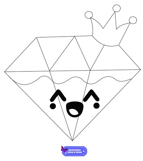 Desenhos Kawaii90 Modelos Fáceis Para Imprimir E Colorir Artesanato