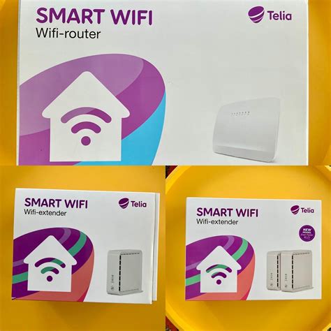 Telia Smart Wifi Router Och Extenders K P P Tradera