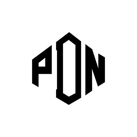 Pdn Letter Logo Design With Polygon Shape Pdn Polygon And Cube Shape Logo Design Pdn Hexagon