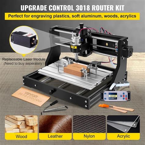 Engraver Machine Cnctopbaos Axis Desktop Diy Ini Cnc 3018 Router Kit Grbl Control Wood Router