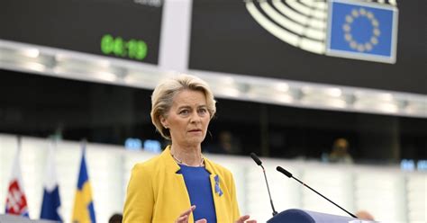 Фон дер Ляйен санкции останутся Путин проиграет Европа победит