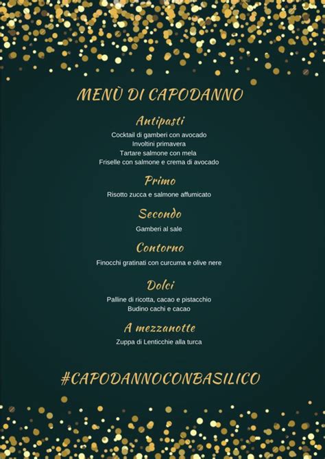 Menù di Capodanno 2021 le migliori ricette per il cenone Basilico Secco Ricette Menu Le